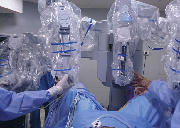 Robotic Ureteric Reimplantation Abdominal Key